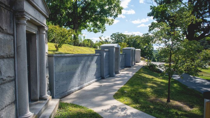 Memory Wall: Installation for One - Linwood Cemetery and Crematory